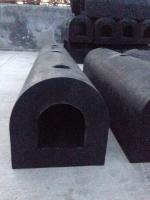 China 8-10 Year Lifespan Black Rubber Fender for sale