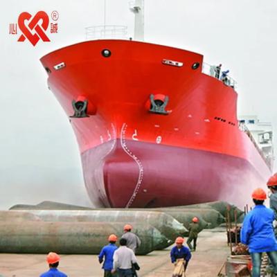 China 1.0m-35m Customized Logo Single or Double Arms Pressure Ship Launch Airbags for sale