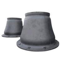 China ISO9001 Customized Logo Black Cone Rubber Fender For Superior Impact Resistance for sale