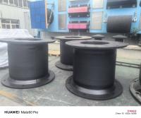 China 25°C To 80°C Cell Rubber Fenders Black Color With Elongation At Break Exceeding 400 Percent Ideal For Offshore Platforms for sale