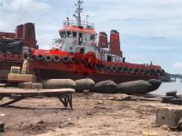 China Ship Landing And Salvage Marine Inflatable Rubber Airbag High Strength for sale