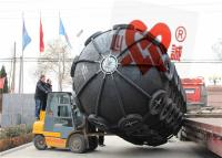 China CCS Certificate Pneumatic Marine Fenders Boat Rubber Fender With Tyres for sale