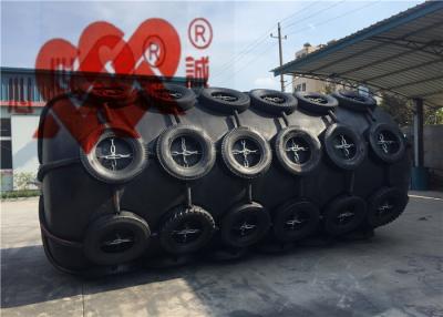 China Qingdao Xincheng Boat Pneumatic Rubber Fender Rib Type Grey Color for sale