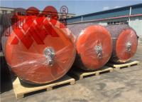 China Boat Marine Gray Red PE Foam Filled Solid EVA Fender 2.0X3.5 for sale
