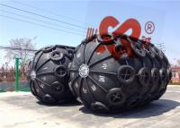 China Ship To Dock Protection Rubber Yokohama Pneumatic Fender With Chain And Tyre Net for sale