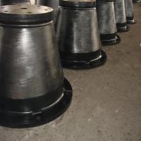 China Effective Protection Cone Rubber Fender with 70% 72% Rated Deflection for sale