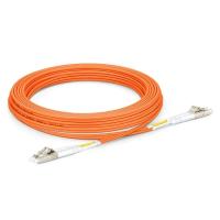 China OM1 LC/UPC-LC/UPC Duplex Multimode Fiber Optic Patch Cord for sale