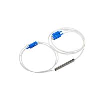 China Low Reflection Loss Fiber Optic Splitter 1x2 1260-1650nm for Fiber Communication Sensing for sale