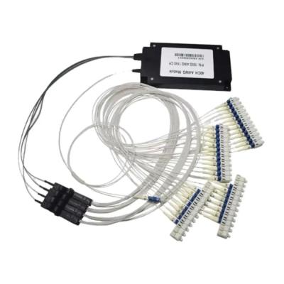 China 48 Channel AWG Module，48 Channel AWG Module Arrayed Waveguide Grating Optical Mux Demux Low Insertion Loss High Channel Isolation for Fiber Optic Networks for sale