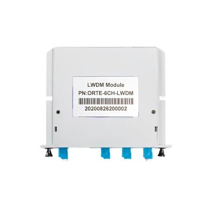 China Mini LWDM module，Mini LWDM Mux Demux Module Compact Long Wavelength Division Multiplexer Demultiplexer for Data Center Telecom Cloud Computing Optical Network for sale