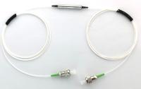 China Fiber Optic Inline Polarizer PM Polarization Maintaining 1310 1550 nm Low Insertion Loss 0.3 dB High Extinction Ratio 30 dB for sale
