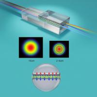 China Custom MFD Fiber Array 1310nm 1550nm for Silicon Photonics Indium Phosphide 1 to 48 Channels for sale