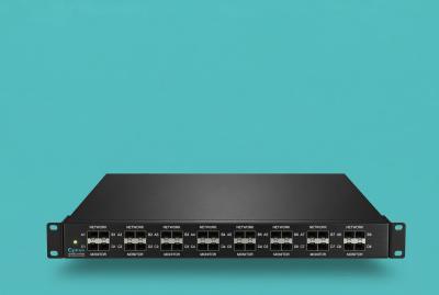 China Ultra High Density Rack Mounted TAP Monitoring Device 32CH 64CH 1U 19 Inch for sale