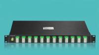 China High Capacity Heatless Arrayed Waveguide Gratings AAWG DWDM Multiplexer 32 - 96 Channels for sale