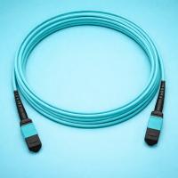 China No Contact MPO Patch Cord High Durability MPO Patch Cable For 400G / 800G Optical Modules for sale