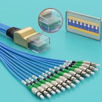 China Polarization Maintaining Fiber Array PM V Groove 1 to 64 Channel High Precision Quartz Silicon 127um Pitch for sale