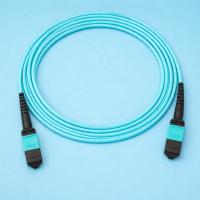 China No Contact MPO Patch Cord Female MPO 40G 100G 400G High Density Optical Connectivity for sale