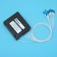 China 2 Group 1x4 PM PLC Splitter Polarization Maintaining 1260-1650nm FC APC to MPO APC for sale