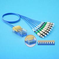China PM SM Hybrid Fiber Array Unit Polarization Maintaining Single Mode V Groove Fiber Array for sale