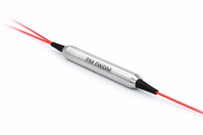 China PM FWDM Device Polarization Maintaining Filter WDM 1260nm 1620nm Low Insertion Loss High Isolation for sale