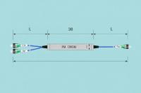 China PM DWDM Dense Wavelength Division Multiplexer 100GHz 200GHz ITU Grid C11-C64 2CH 4CH 8CH 16CH for sale