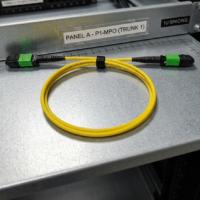 China PM MPO Polarization Maintaining Fiber Patch Cable 8F 12F 16F 1310nm 1550nm for Fiber Lasers for sale