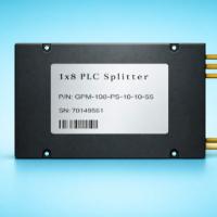 China Mini Module 1x8 PLC Splitter Planar Lightwave Circuit 1260-1650nm G657A1 Fiber FTTH PON for sale