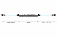 China Polarization Maintaining FWDM 1290-1500nm Pass 1524-1650nm Cut Low Loss 1.0dB High Isolation 30dB for sale
