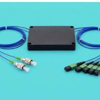 China 2x1x4 PM PLC Splitter 1260-1650nm Low Insertion Loss 8.2dB for sale