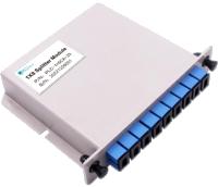China Polarization Maintaining PLC Splitter 2x4 Channel PM Fiber Optic 1260-1650nm ER 18dB MPO Output for sale