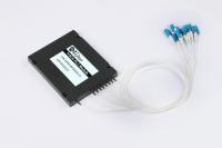 China Polarization Maintaining 4x4 Fused Coupler 1550nm Fiber Splitter Module Even Ratio 25:25:25:25 for sale