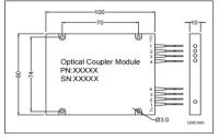 China Polarization Maintaining 4x4 Filter Coupler 1550nm 25:25 Splitting Ratio Fiber Module for Power Monitoring for sale