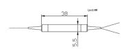 China PM Isolator WDM Hybrid Device IWDM 1550nm 1480nm Single Dual Stage Low IL High ER for sale