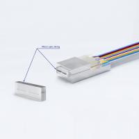 China 2D Fiber Array 16-1024 Channels 127um Pitch -5 to 65°C Operation for High Density Optical Interconnect for sale