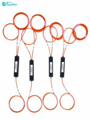China Low Insertion Loss 850/1310nm FWDM Optical Filter for Multimode Fiber WDM Applications for sale