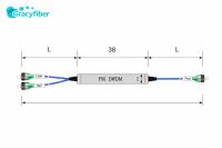 China PM DWDM Dense Wavelength Division Multiplexer 100GHz 200GHz ITU Grid C11-C64 2CH 4CH 8CH 16CH for sale