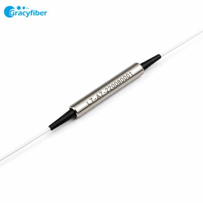 China 1x2 Filter PM Fiber Optic Coupler 1310nm 1550nm Low Insertion Loss High Extinction Ratio for sale