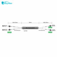 China 1x2 2x2 Fused PM Fiber Coupler 1020nm 50/50 Polarization Maintaining Fiber Splitter for Laser System for sale