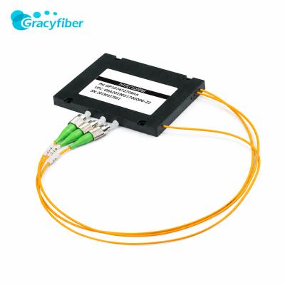China 1x16 PM Fiber Splitter 420-456nm Polarization Maintaining Fiber Optic Splitter 12dB Extinction Ratio for sale
