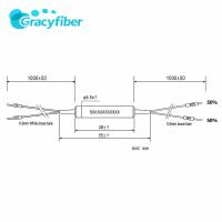 China Panda Fiber Polarization Maintaining Coupler 1x2 2x2 Splitter 1310nm 1550nm 1064nm for sale