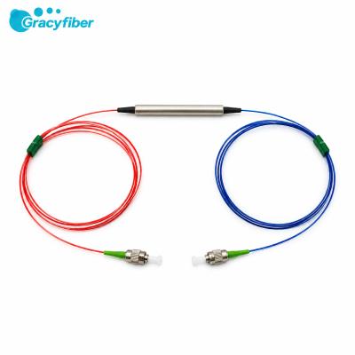 China Polarization Maintaining Fiber Optical Isolator 1310nm 1550nm Low Insertion Loss 0.4dB High Isolation 42dB for sale
