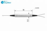 China Polarization Maintaining PM Isolator 1310nm 1550nm Low Insertion Loss ≤0.9dB High Isolation ≥21dB for sale