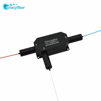 China High Power Fiber Optic Circulator 1550nm Low Insertion Loss High Isolation for Medical Equipment for sale