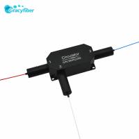 China Fiber Optic Circulator 1550nm Dual Stage 0.9dB Insertion Loss FC/APC for sale