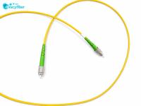 China PM1550 Polarization Maintaining Patch Cable FC APC to FC APC 1550nm Low Insertion Loss 0.3dB for sale
