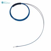 China Multi Channel PM Fiber Array V Groove 1 to 64 Channels 127um Pitch High Extinction Ratio for sale