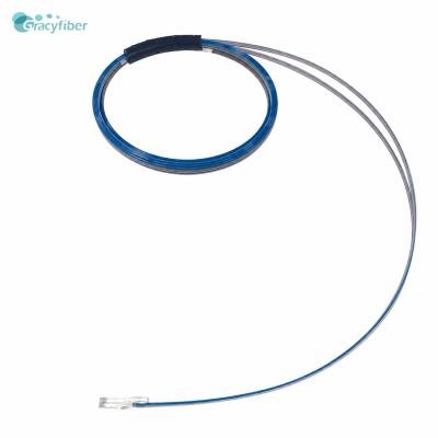 China Polarization Maintaining Fiber Array PM V Groove 1 to 64 Channel High Precision Quartz Silicon 127um Pitch for sale