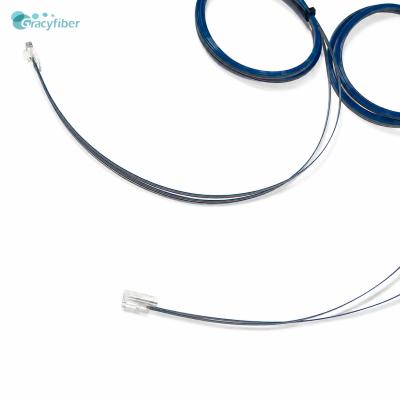 China Lensed Fiber Array 1550nm 1625nm Low Coupling Loss for AI GPU Optical Interconnects for sale
