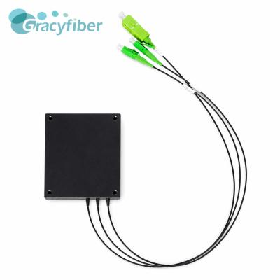 China High Capacity Heatless Arrayed Waveguide Gratings AAWG DWDM Multiplexer 32 - 96 Channels for sale