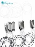 China 1x2 Filter PM Fiber Coupler 1310nm 1/99 Splitting Ratio Steel Tube Panda Fiber 0.9mm Hytrel Tube for sale